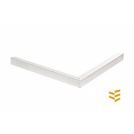 Daktrim aluminium 45x45x500 mm buitenhoek - Van Dorp Hout