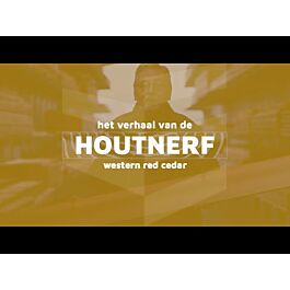 Western Red Cedar geschaafd 18x142 - Van Dorp Hout